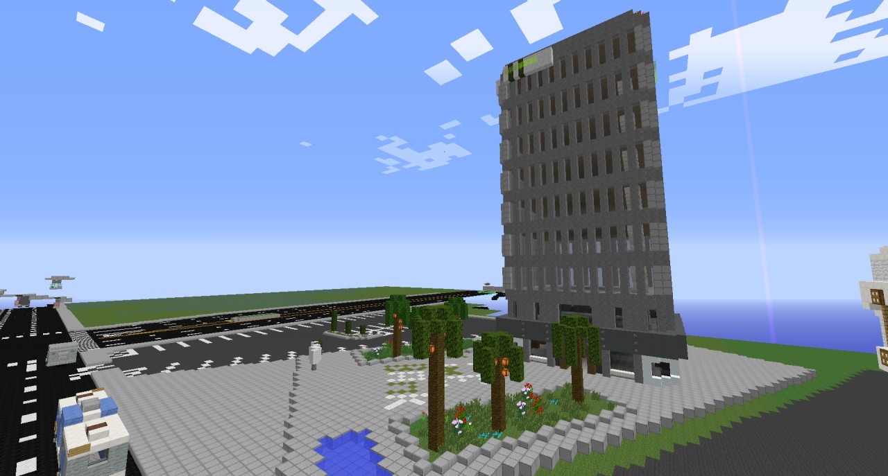 Port Ray Builds | Lime Bank Tower Minecraft Map