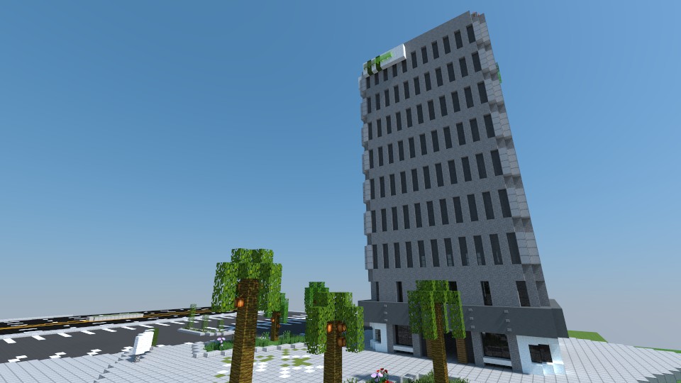 Port Ray Builds | Lime Bank Tower Minecraft Map