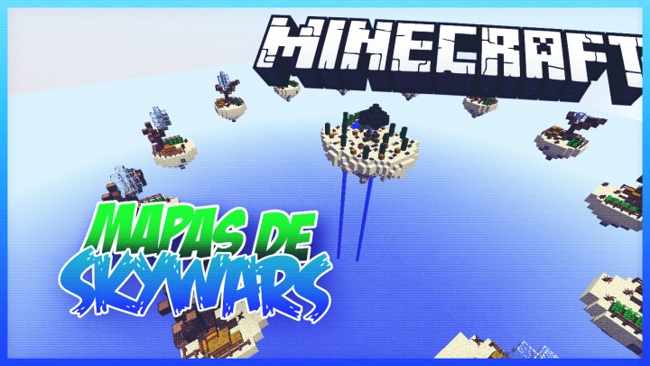 Mapa de skywars / Deserto Minecraft Map