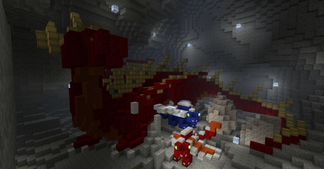 Dragons' Canyon Minecraft Map