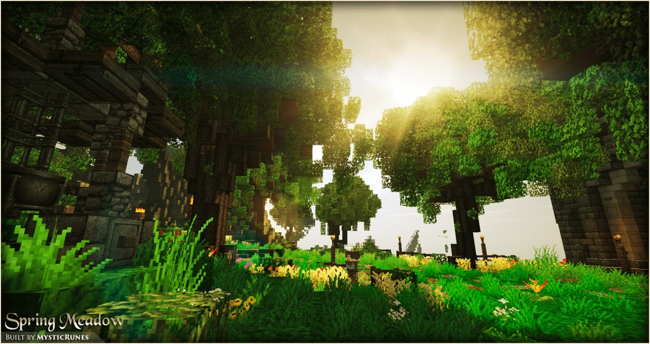 Spring Meadow - [MMORPG] Minecraft Map