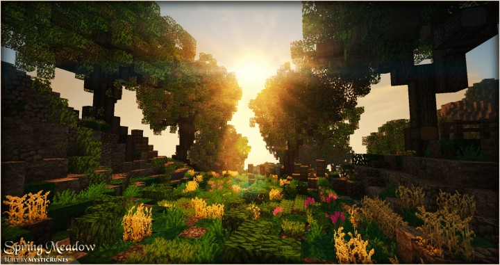 Spring Meadow - [MMORPG] Minecraft Map