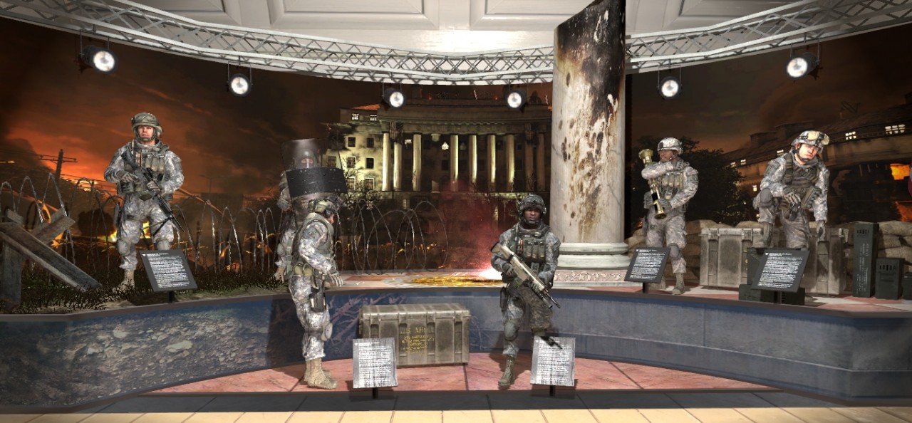 "An Evening with Infinity Ward" (MW2 Museum) Minecraft Map