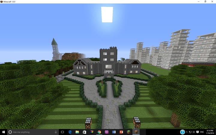 Arrow:Queen's Mansion Minecraft Map