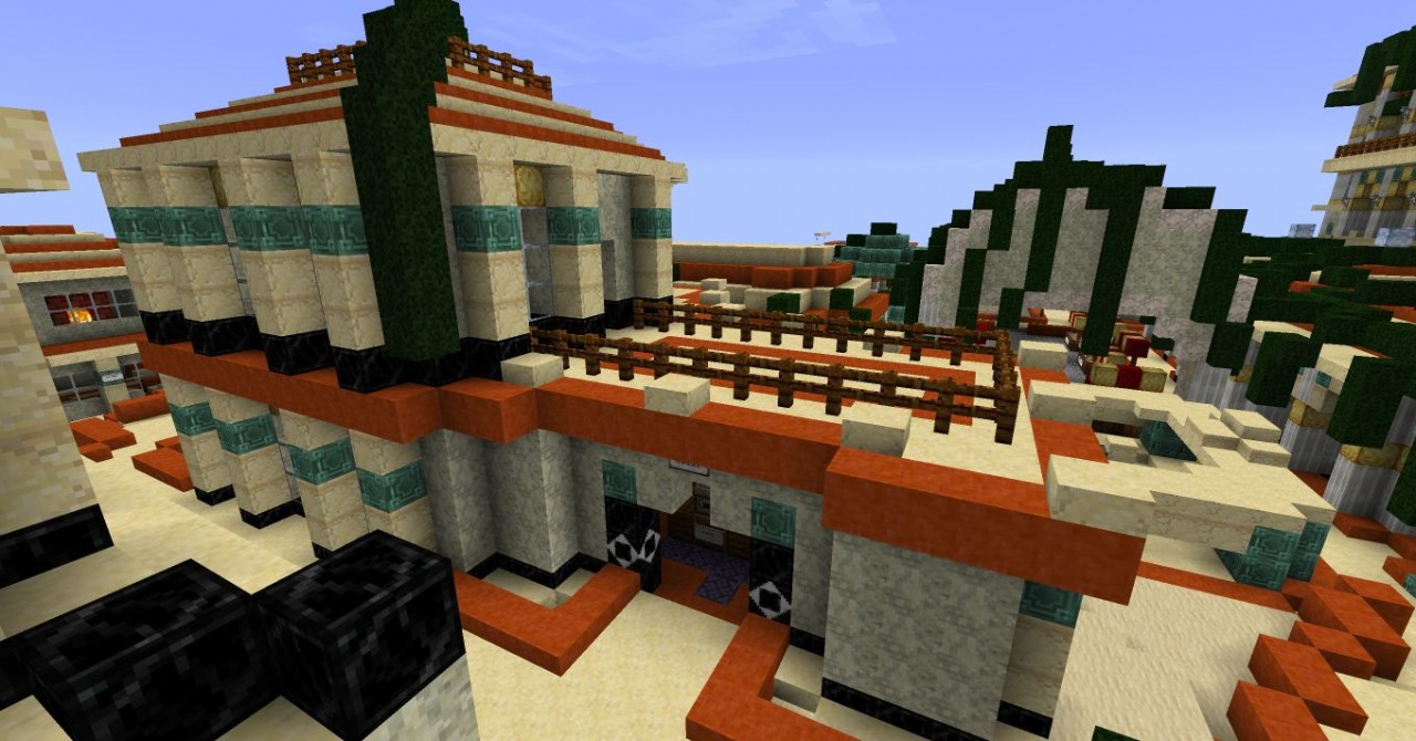 Sapientia's Rose Cafe Minecraft Map
