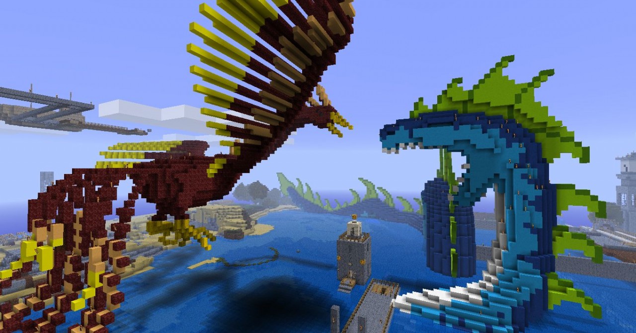 Serpent vs Phoenix Minecraft Map