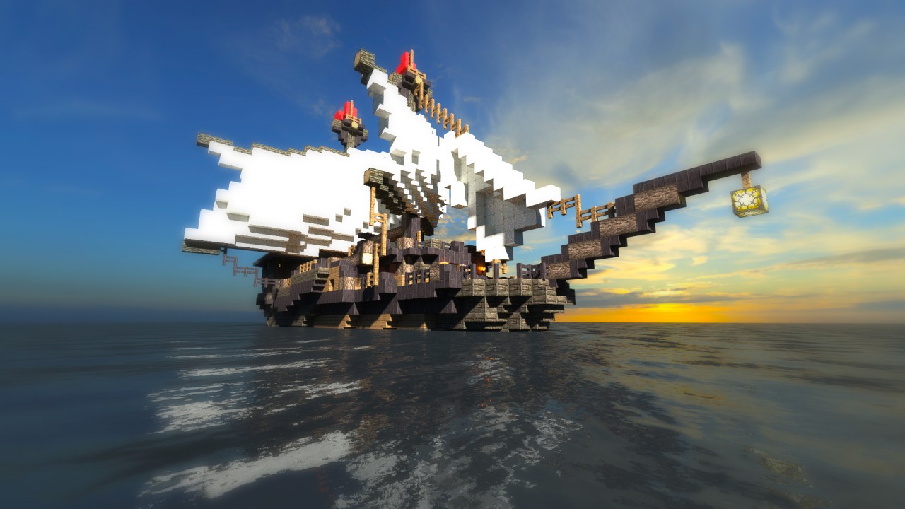 Ship: H.M.S - Cretan Minecraft Map