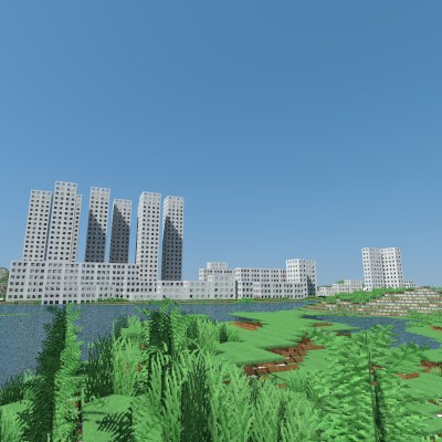 "The Strip" Simple City Series (City 1) Minecraft Map