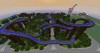 Minecraft Roller Coaster - Cascade Minecraft Map