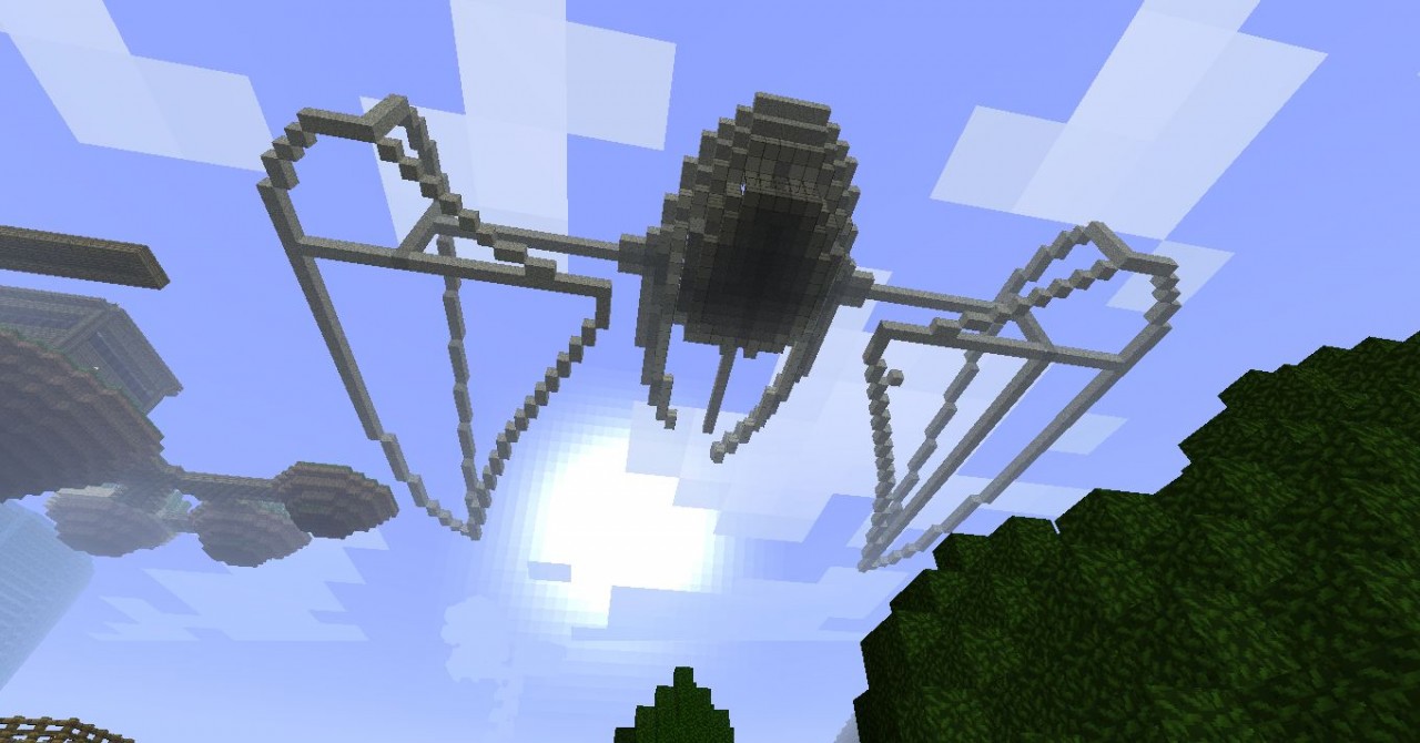 S.S. Too Futuristic Minecraft Map