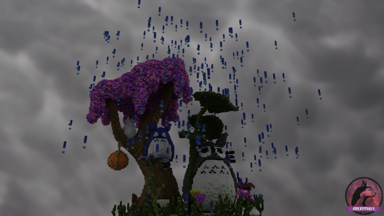 My neighbor Totoro Minecraft Map