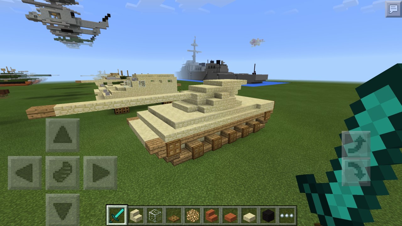 Military vehicles Minecraft Map