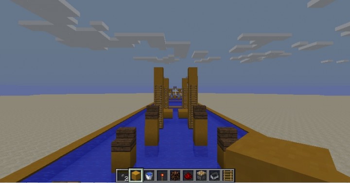 team ninja warrior Minecraft Map