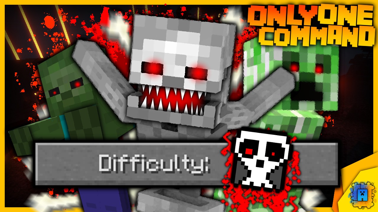 New Difficulty: HELL in only one command! Minecraft Map