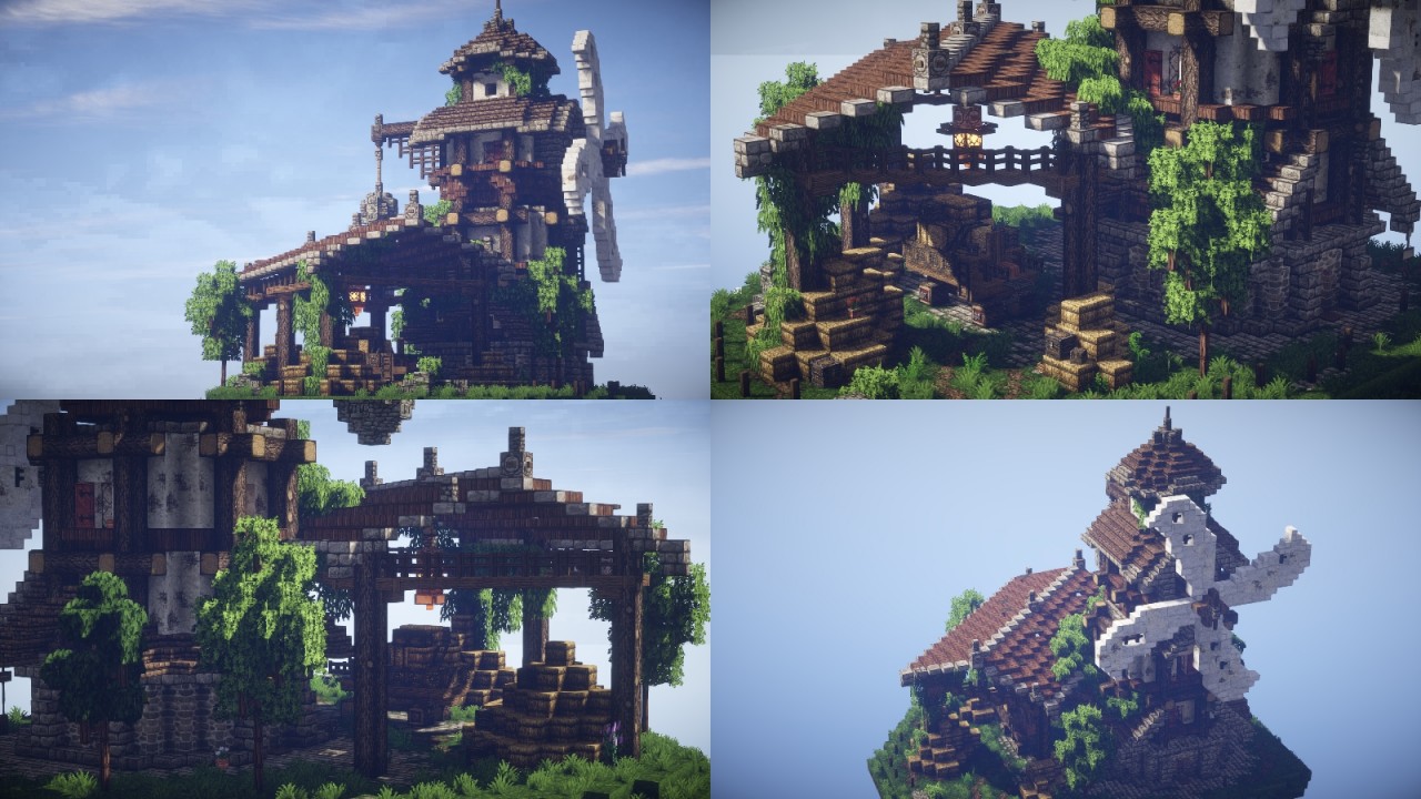 Fantasy/Medieval Buildings Pack Minecraft Map