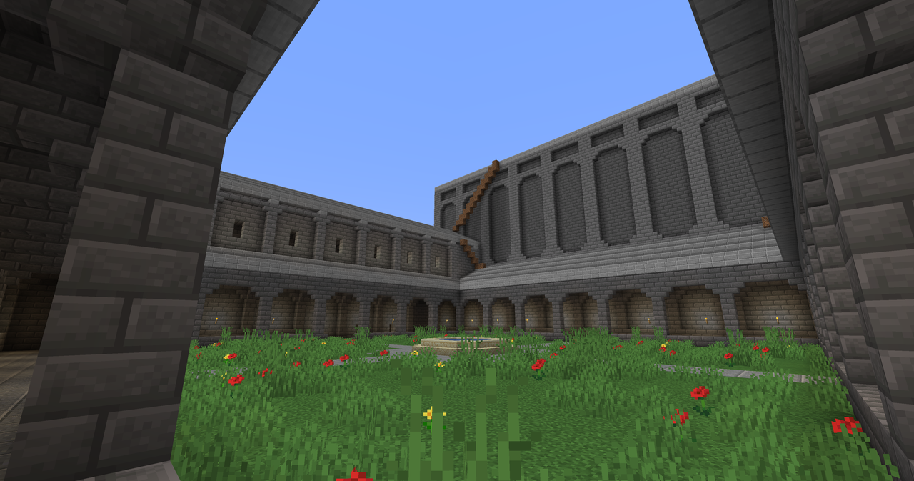 Medieval Monastery (Medieval City Peripheral) Minecraft Map