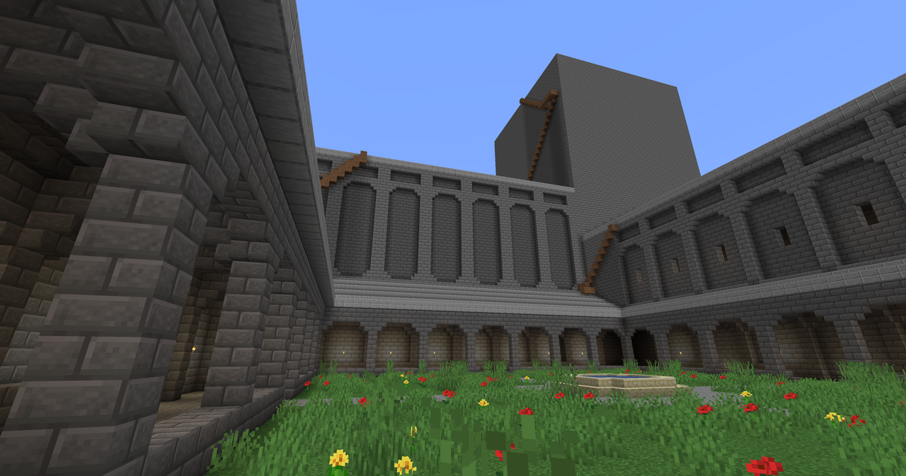 Medieval Monastery (Medieval City Peripheral) Minecraft Map