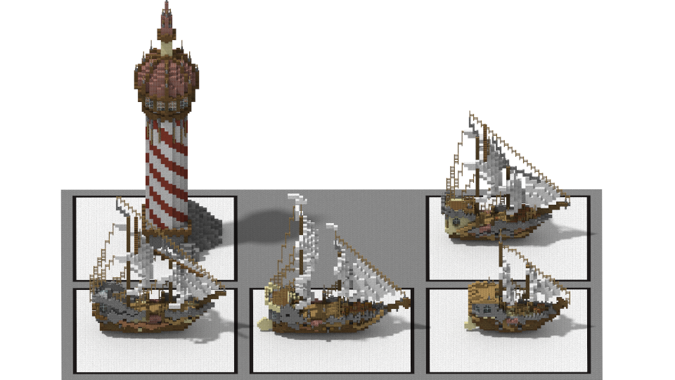 Medieval Ship Bundle! Minecraft Map