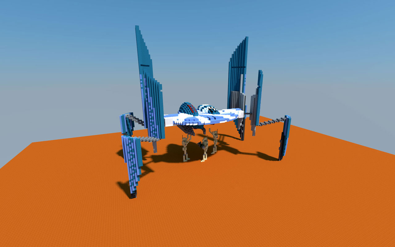 CIS Droid Army Minecraft Map