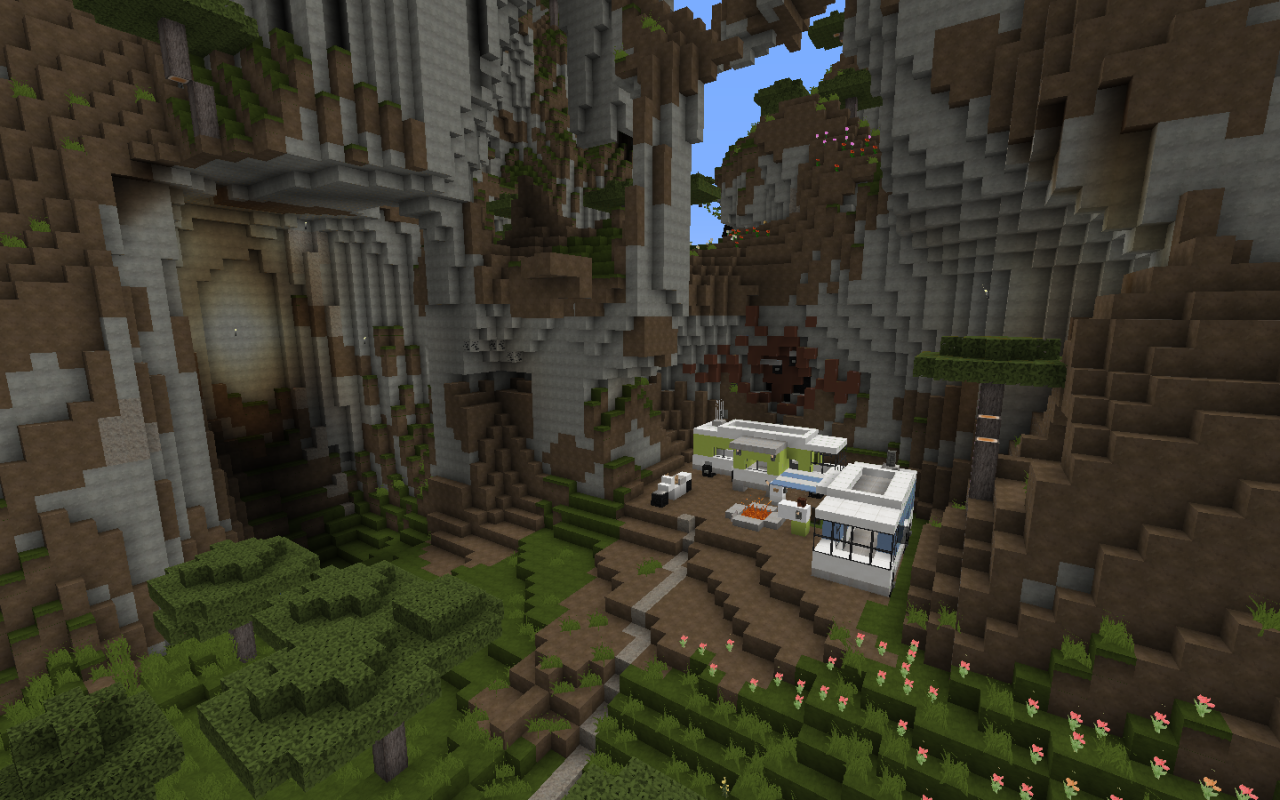 Just a Survival Server Plot Minecraft Map