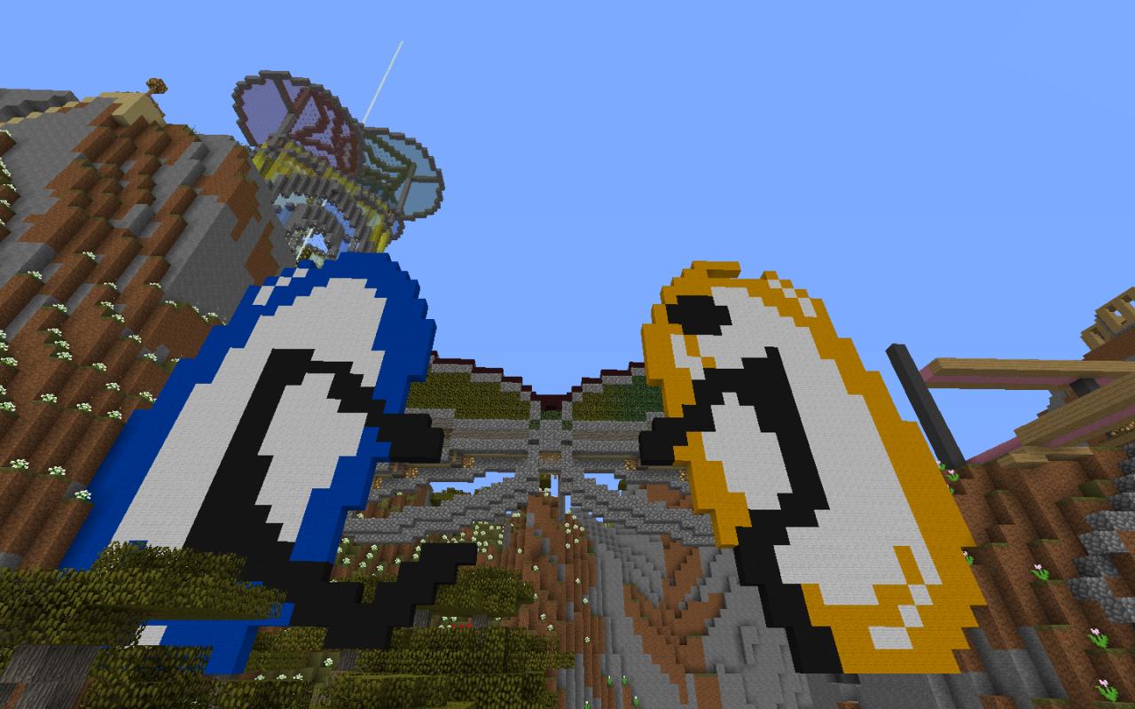 Just a Survival Server Plot Minecraft Map