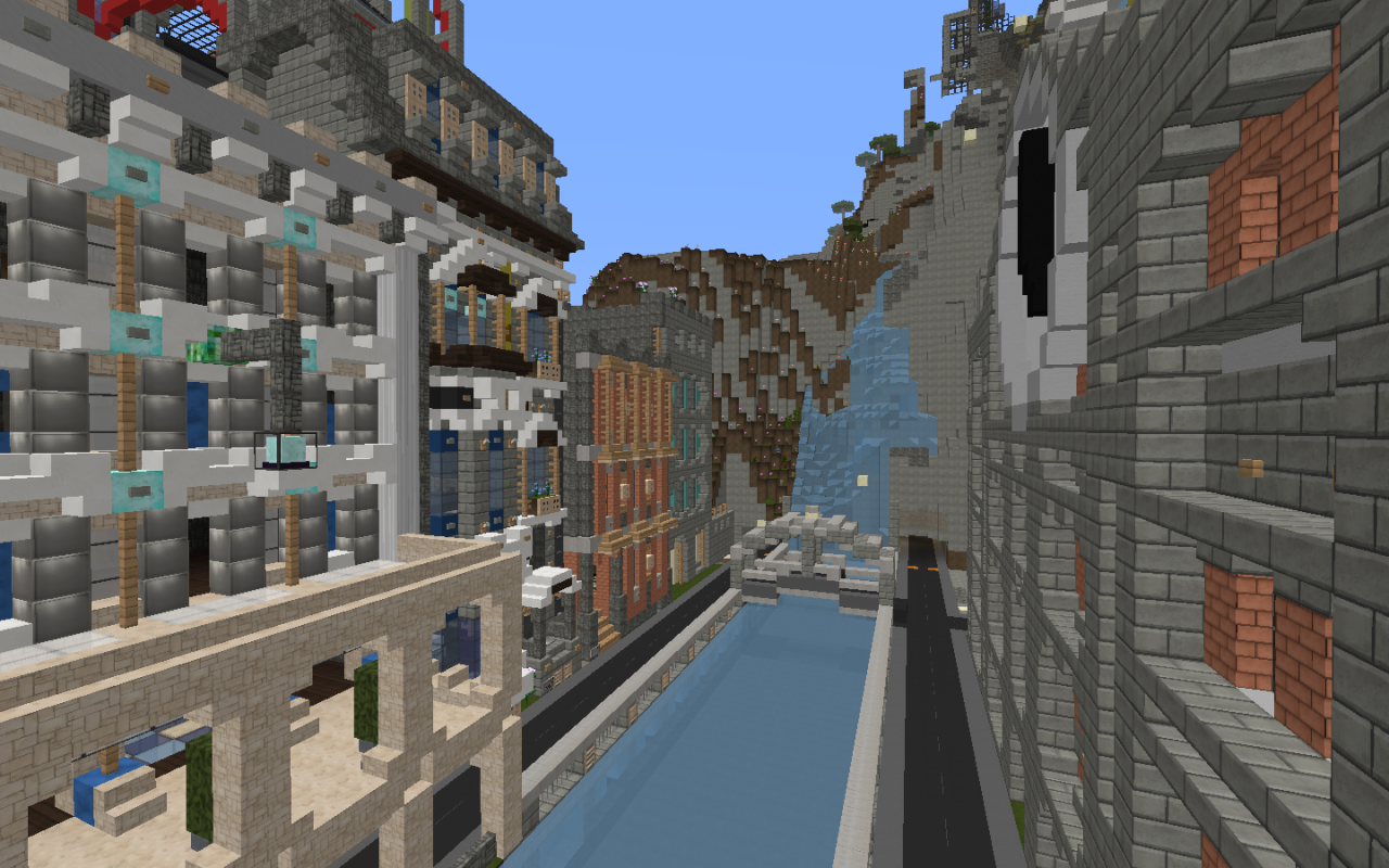 Just a Survival Server Plot Minecraft Map