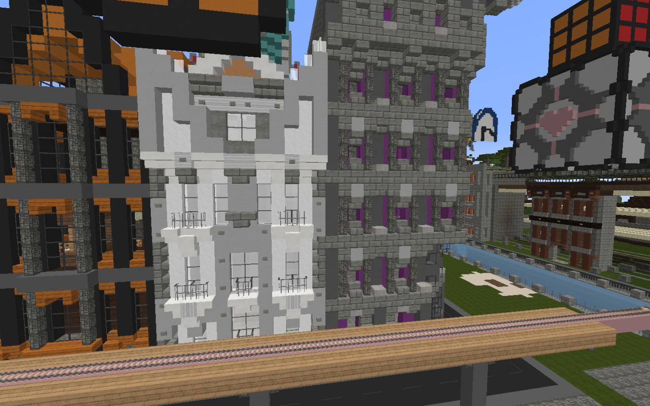 Just a Survival Server Plot Minecraft Map