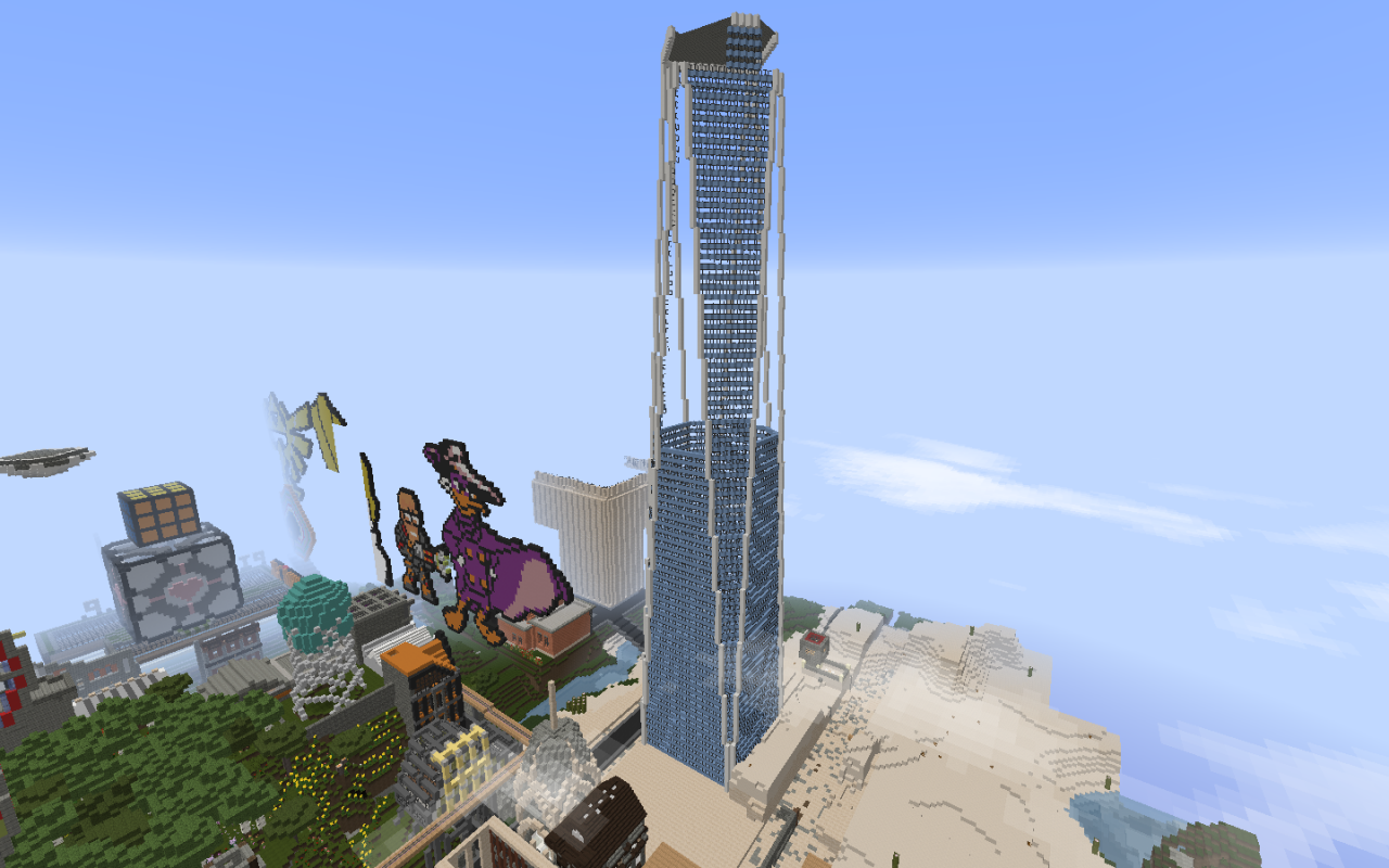 Just a Survival Server Plot Minecraft Map