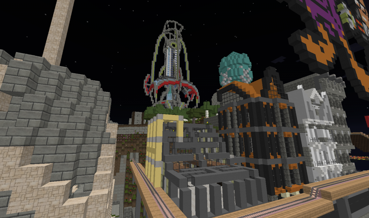 Just a Survival Server Plot Minecraft Map