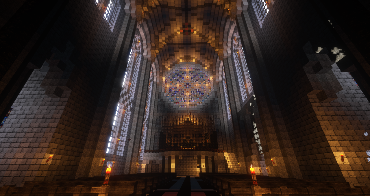 English Gothic Cathedral Minecraft Map