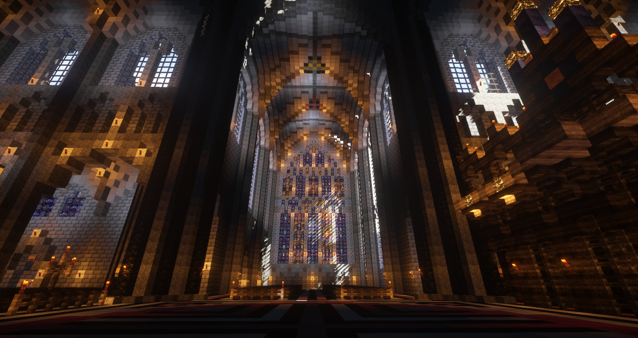 English Gothic Cathedral Minecraft Map