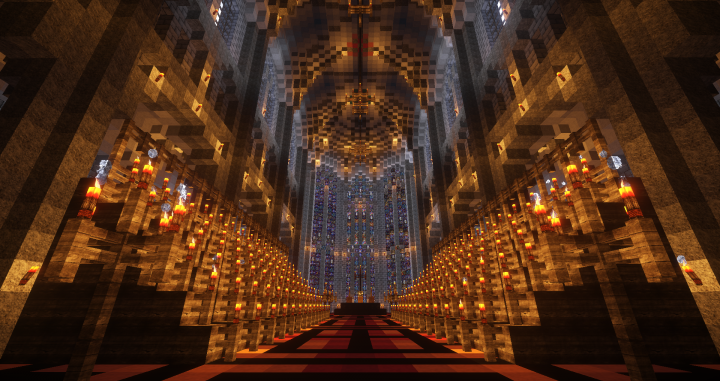 English Gothic Cathedral Minecraft Map