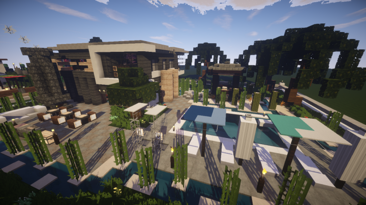 Rustic Modern City Minecraft Map