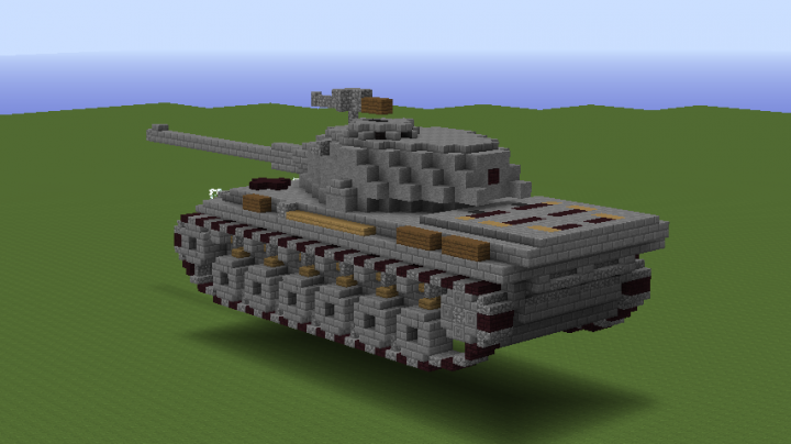 German style main battle tank(WW2) Minecraft Map