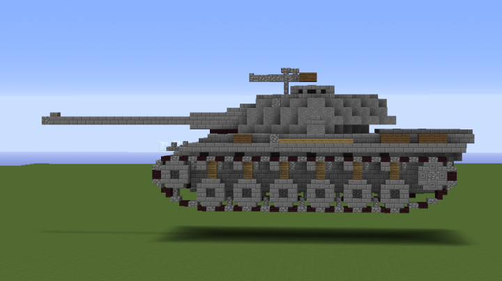 German style main battle tank(WW2) Minecraft Map