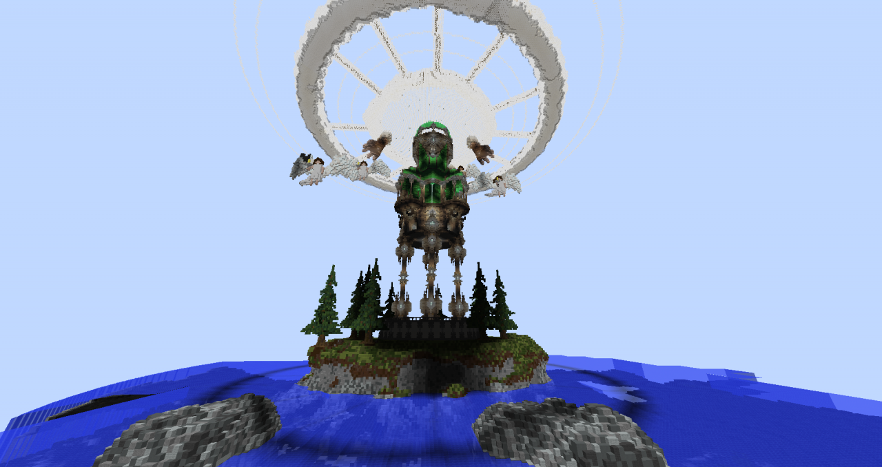 Heaven Tower - By DiangelloCreates Minecraft Map