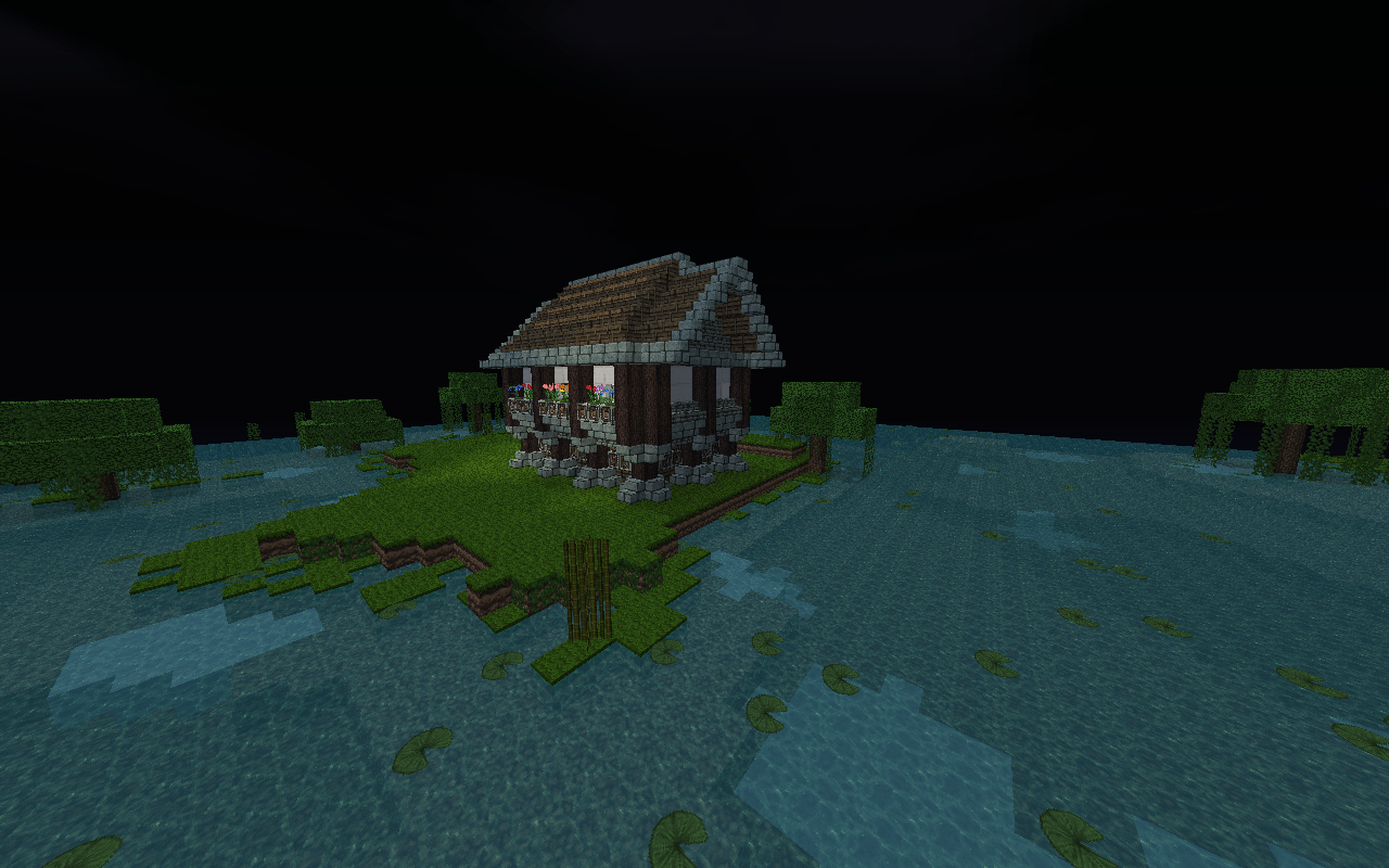 Medieval Small Long House. Minecraft Map
