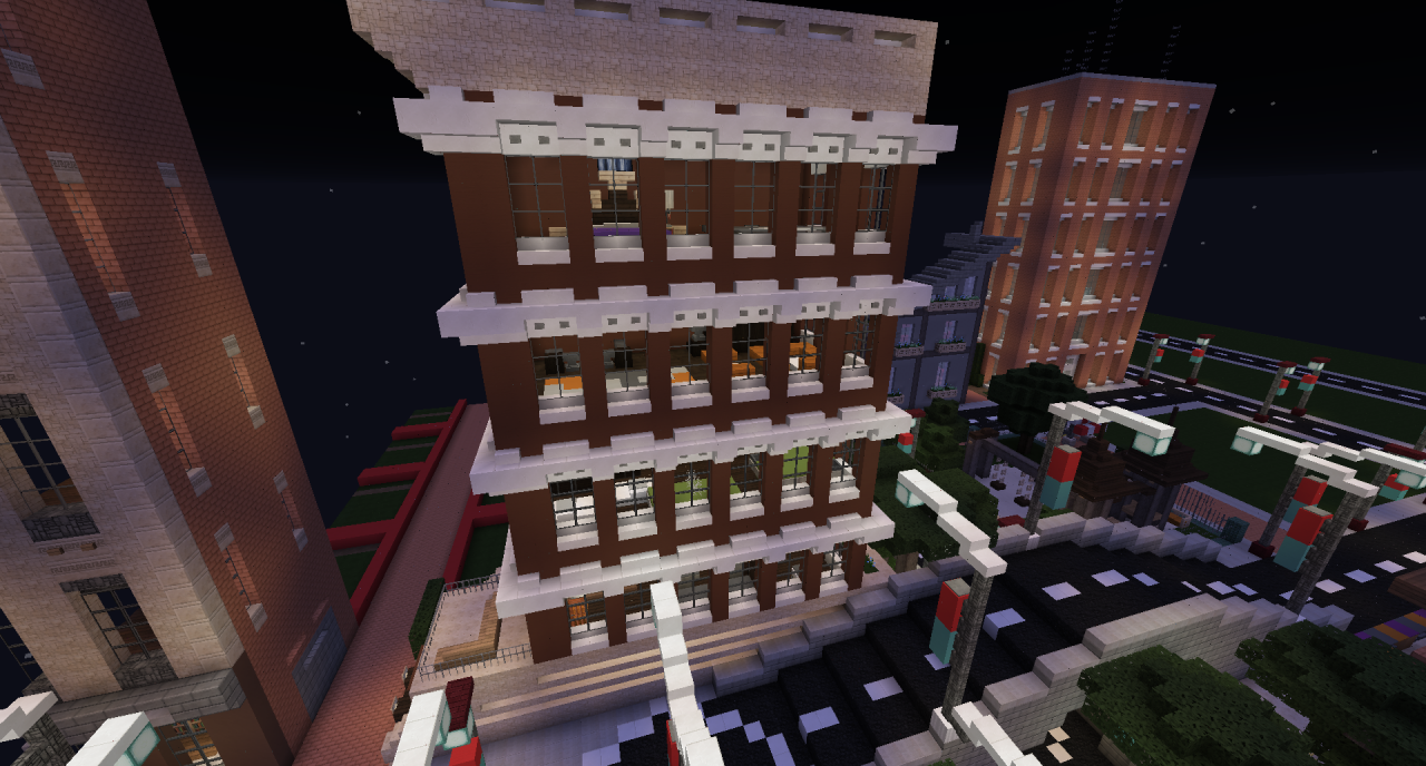 Townhouse Minecraft Map