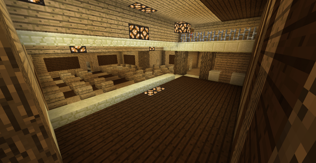 Theatre with redstone Minecraft Map