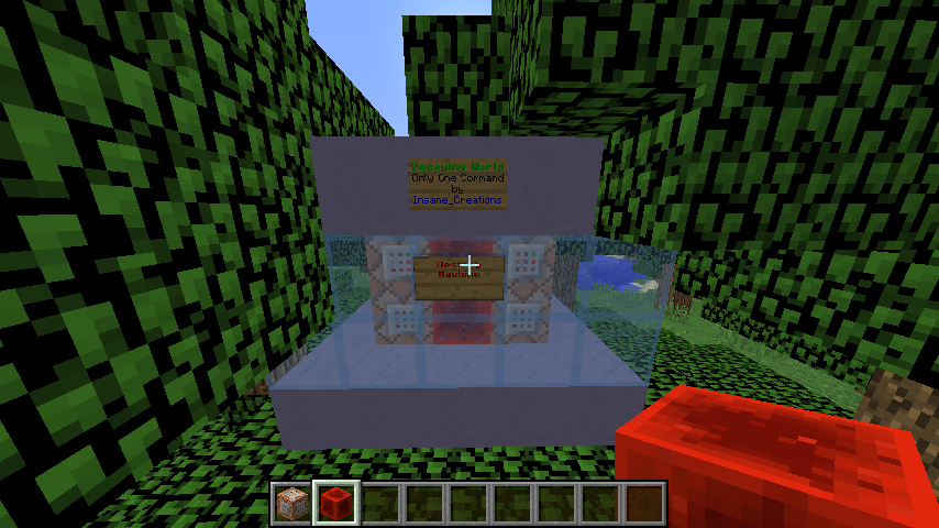 Decaying World - Only One Command Minecraft Map