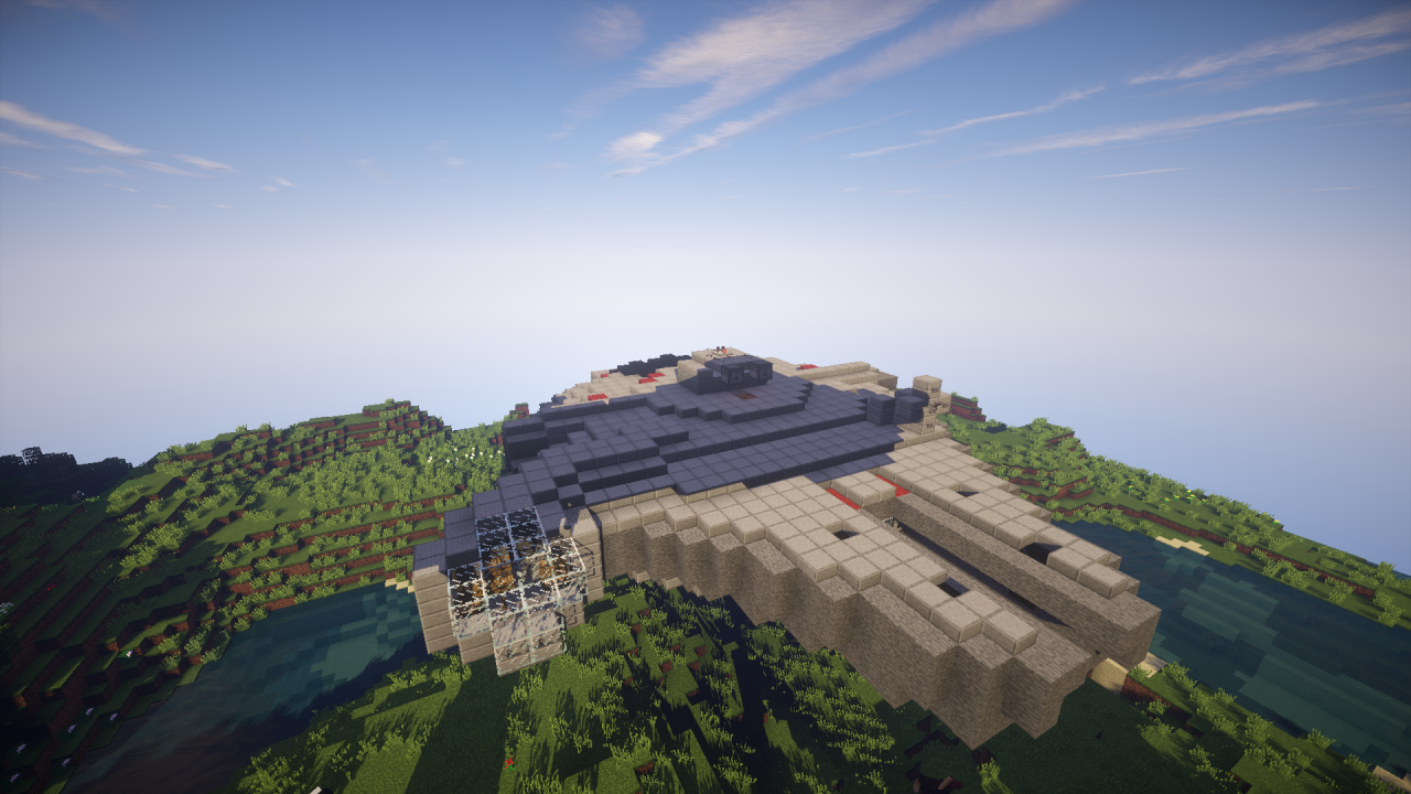 millennium falcon Minecraft Map
