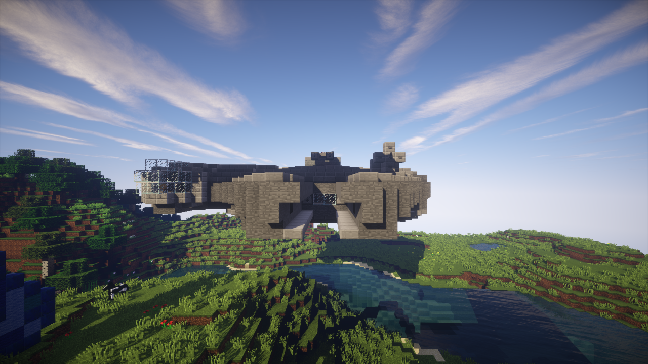 millennium falcon Minecraft Map