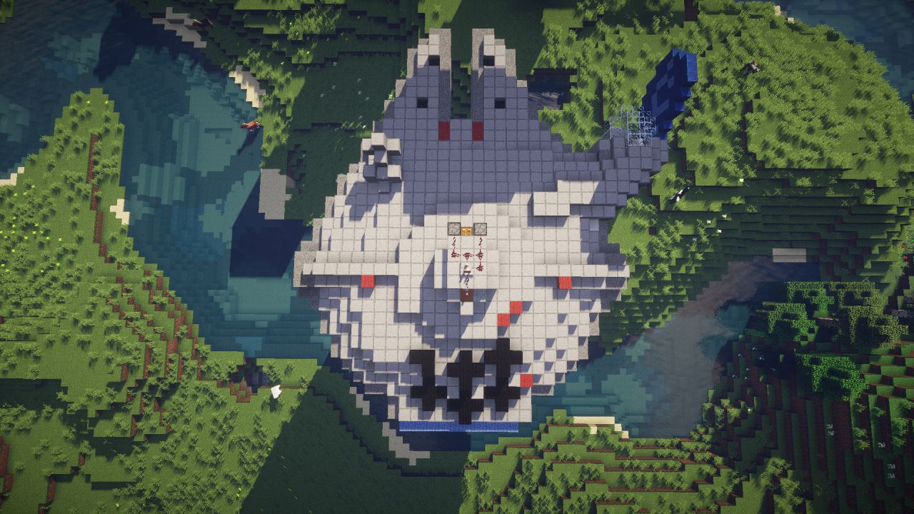 millennium falcon Minecraft Map