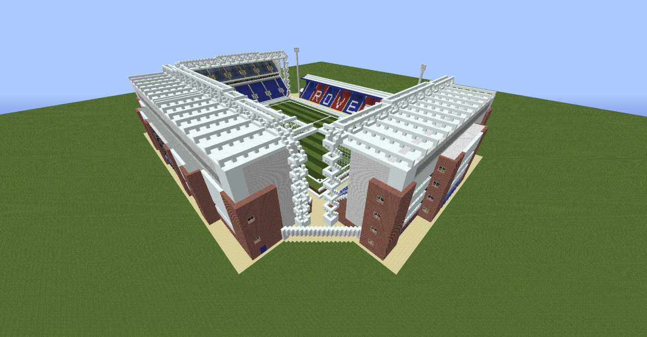 Ewood Park (Blackburn Rovers) Minecraft Map