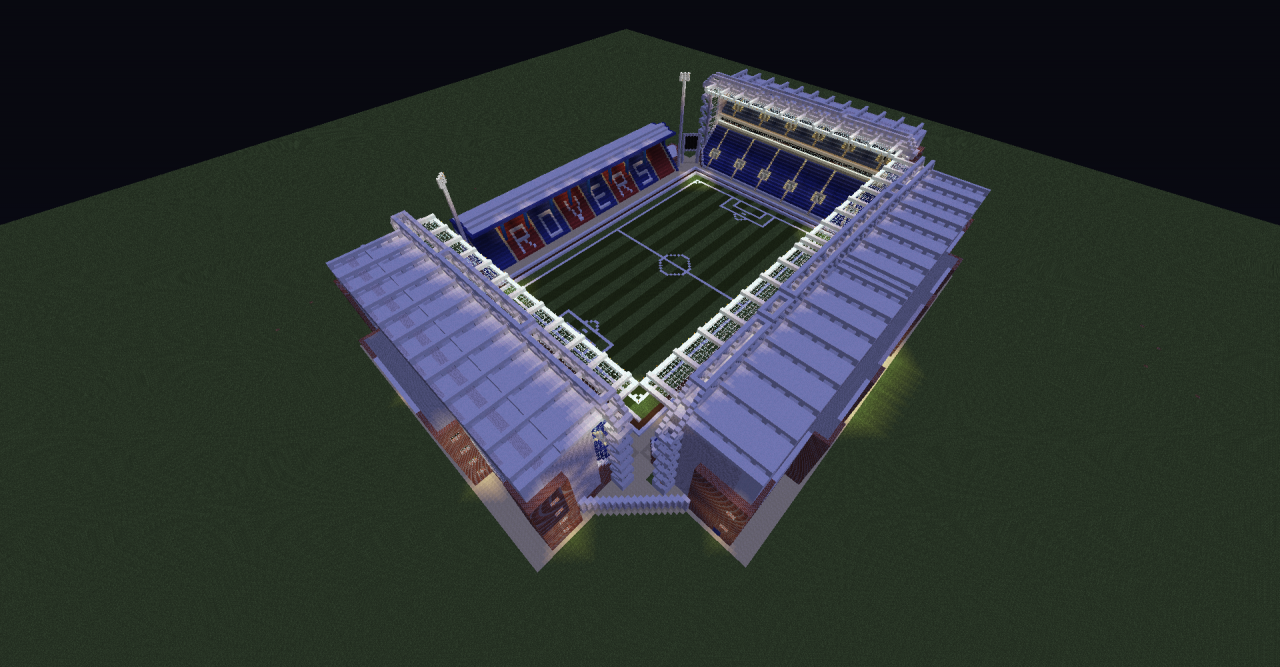Ewood Park (Blackburn Rovers) Minecraft Map