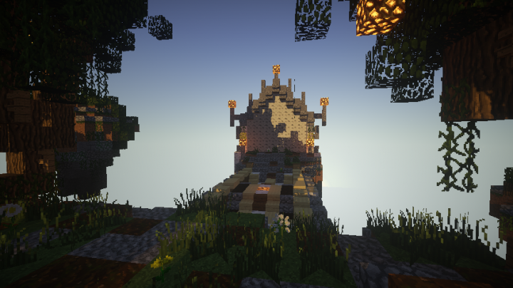 Spawn Floating island Minecraft Map