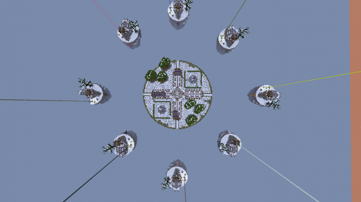 Egg wars map cathedral Minecraft Map