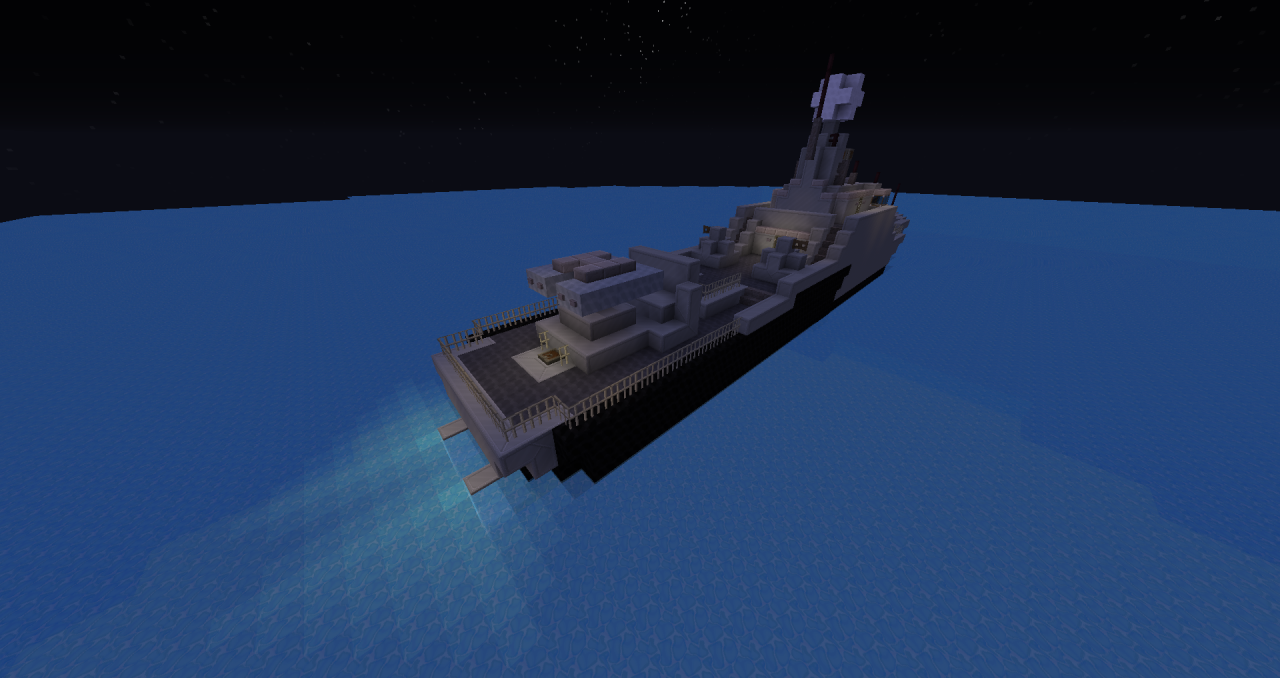 Buyan-class corvette Minecraft Map