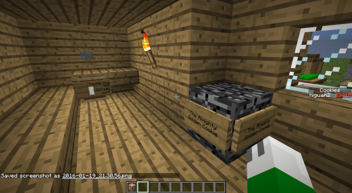 Cookie Clicker 0.06v Minecraft Map