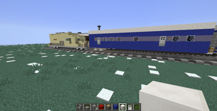 Passenger Train Minecraft Map